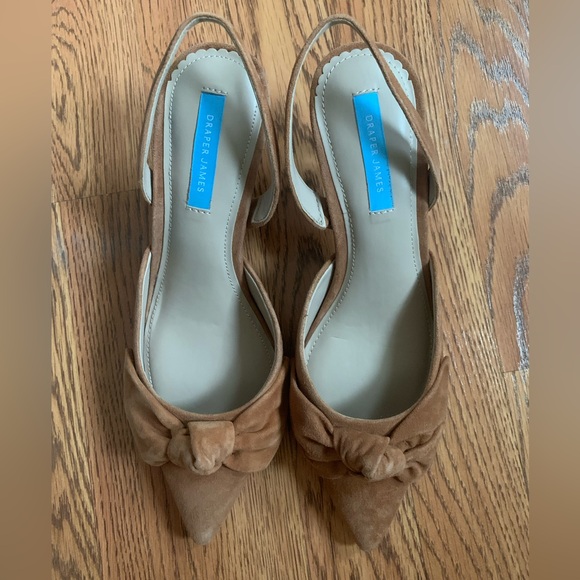 Draper James | Shoes | Draper James Tess Slingbacks In Cognac Suede ...